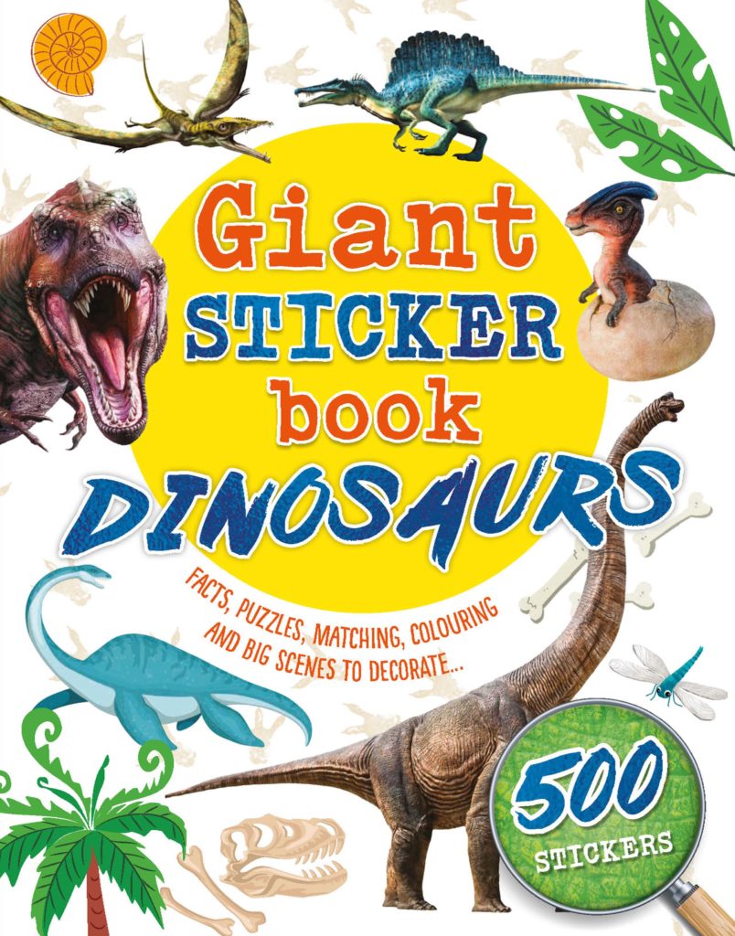 Giant Sticker Book: Dinosaurs – REBO International
